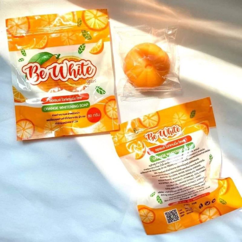 💥HOT ITEM VIRAL 💥BE WHITE ORANGE WHITENING SOAP💥 | Shopee Malaysia