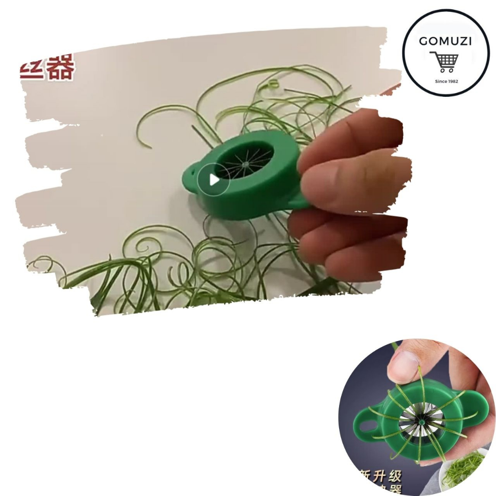 Scallion Cutter Spring Onion Shredder Cocina Cutlery Chopper Knife ...