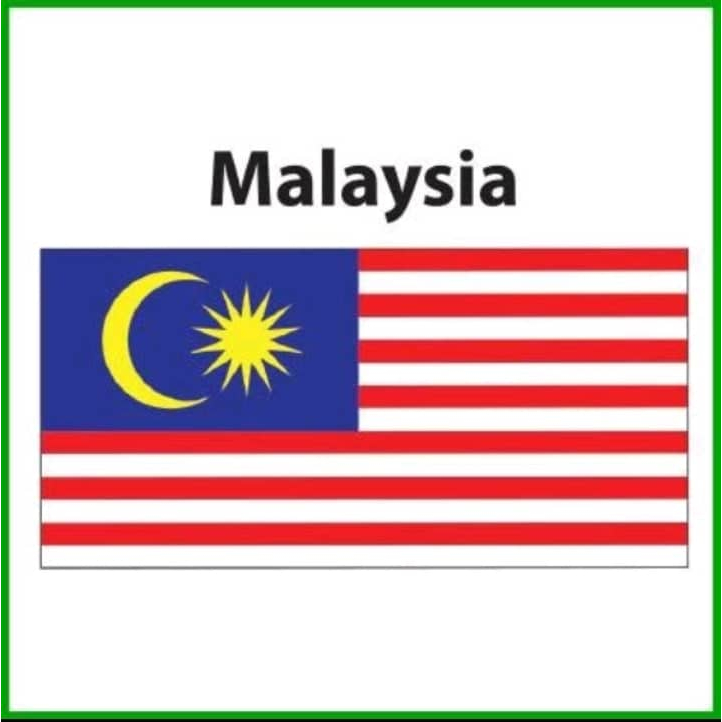 Malaysia Flag 3x6ft , Bendera Malaysia 3x6ft, Woolen | Shopee Malaysia