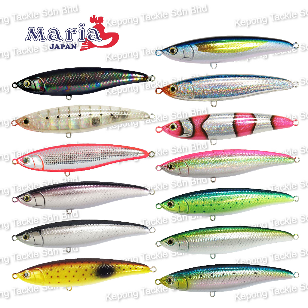 MARIA fishing lure LOADED 180mm 140mm 75g 55g Floating Big Size Lure ...