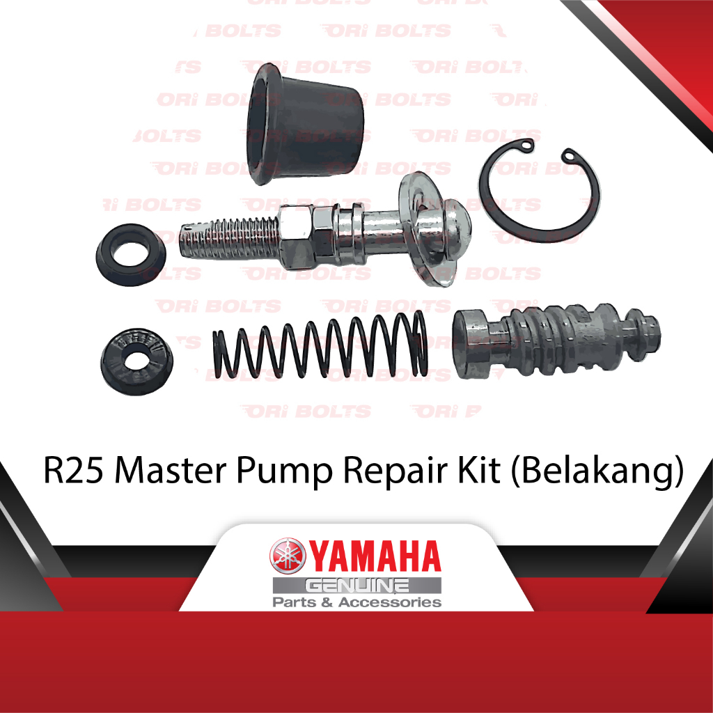 Yamaha Original MT25 R25 Rear Brake Master Pump Belakang Kaki Repair ...