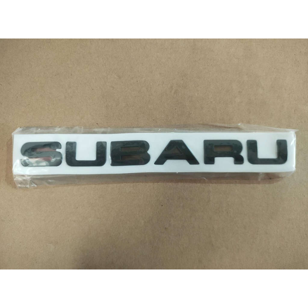 BLACKED OUT "SUBARU" EMBLEM - ML | Shopee Malaysia