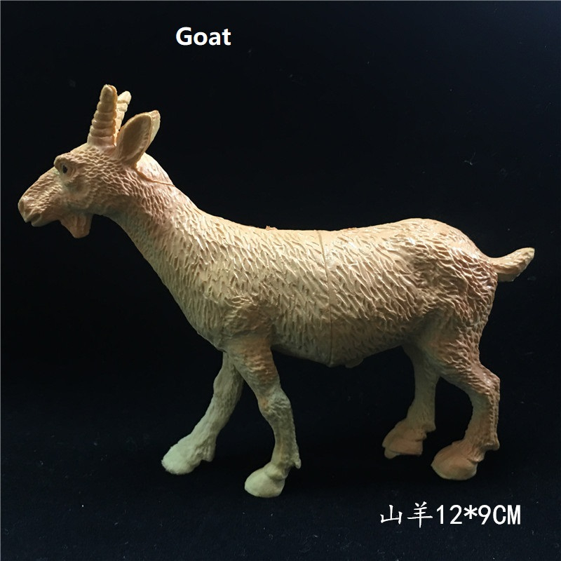 Rubber Animal Figure Toy for Kids Realistic Wild Animal Farm Animal ...