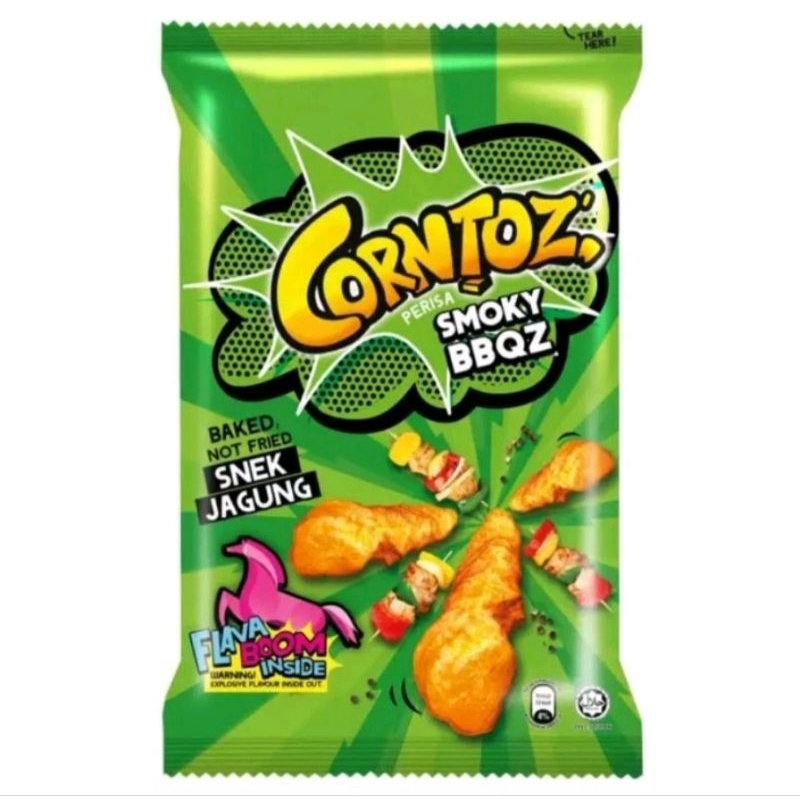 Corntoz Chili Cheez/Hotz and Spicy/Smoky BBQz (100g x 2Pack) | Shopee ...