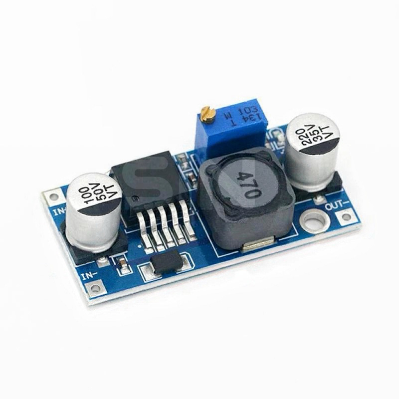 DC-DC Adjustable Step Down Regulator Drop Voltage LM2596 Converter ...