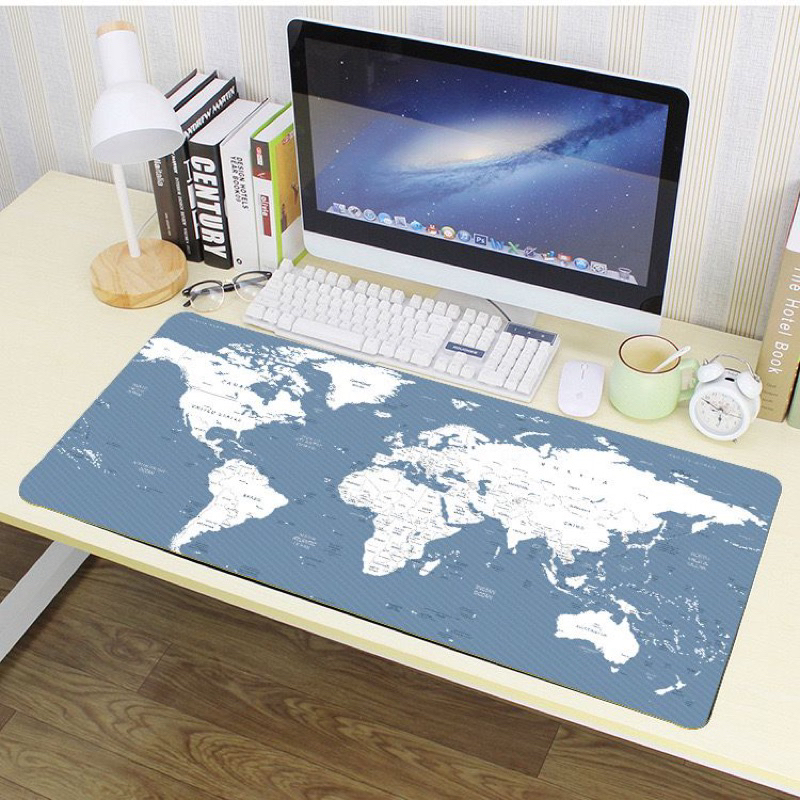 🔥READY STOCK🔥Super Large Anti Slip World Map Large Mouse Pad | Shopee ...