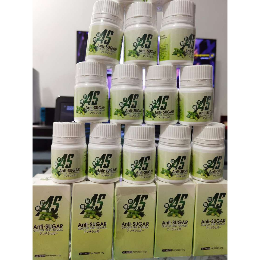 EE Abner Beauty Anti Sugar @ 30 Tablets -抗糖-抗衰老-预防糖尿病@30粒 ASUGAR ...