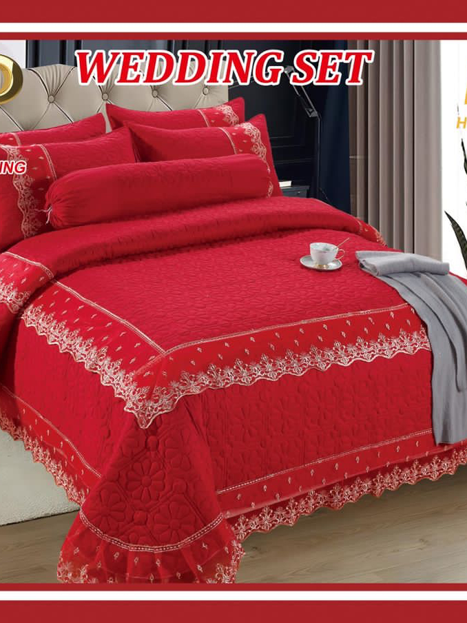 Set Cadar Pengantin Beropol Set 7 IN 1 , 6 IN 1 Ropol Cadar Pengantin ...