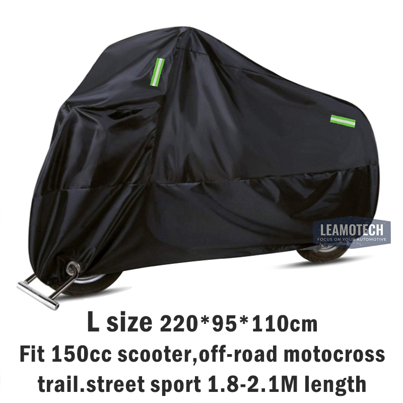 Motorcycles Cover 3 Layers Waterproof Cover Motor Outdoor Anti-Dust UV ...