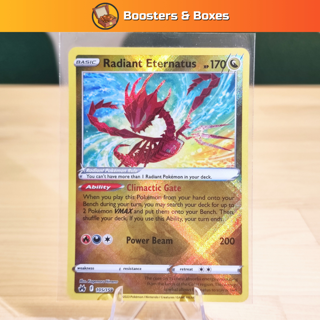 Radiant Eternatus (105/159) [Crown Zenith] | Shopee Malaysia