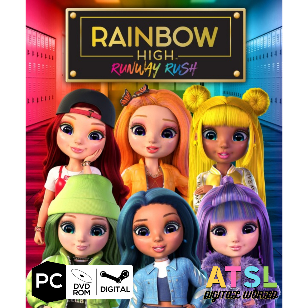 [Original PC Game] Rainbow High: Runway Rush | Shopee Malaysia