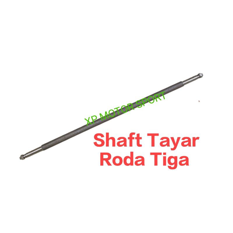 Shaft Tayar Belakang Roda Tiga/ Beca Panjang Lebih Kurang (43 Inci ...