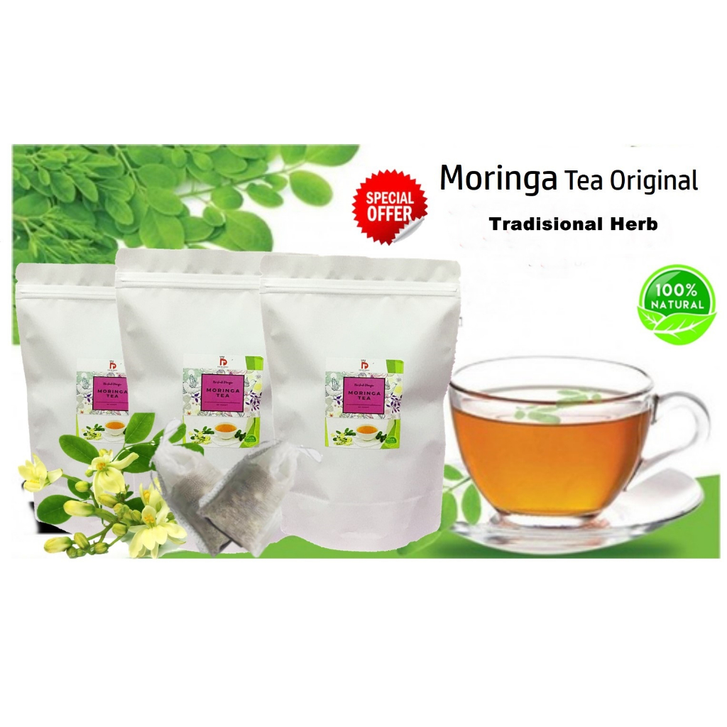 moringa tea -*30 UNCANG/ dry Moringa tea /TEH DAUN KELOR 100% daun ...
