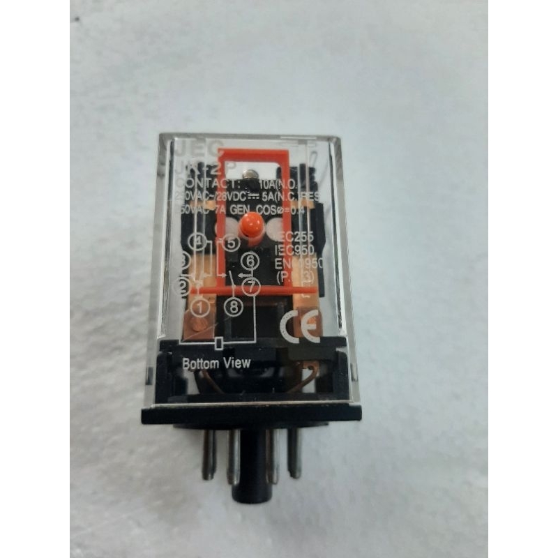 JEC JK-2p mk-2p contact 10a 240v 8pin * | Shopee Malaysia