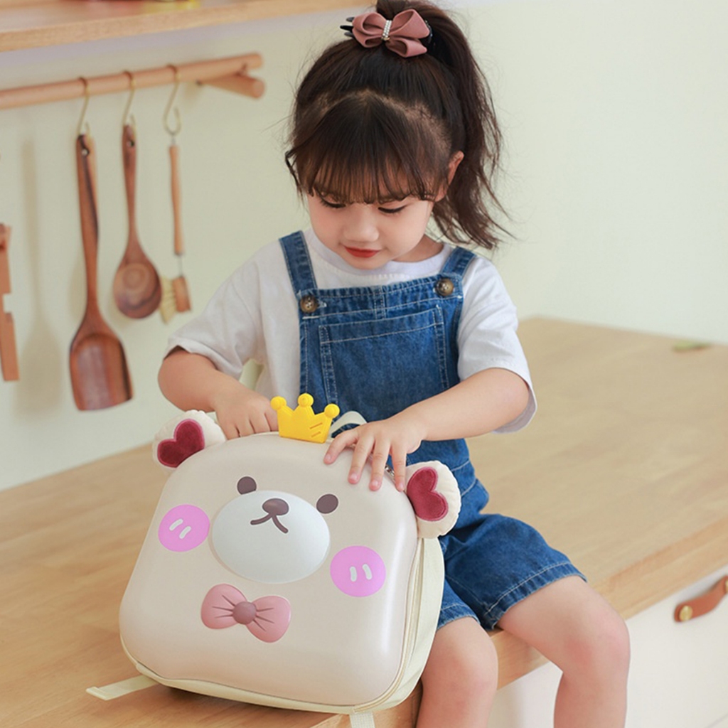 BBD Kids Cartoon Teddy Bear Kindergarten Backpack HMB022 | Shopee Malaysia
