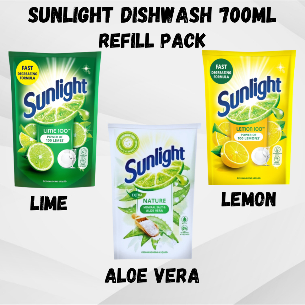 Sunlight Dishwash Liquid Refill Pack 700ml | Shopee Malaysia