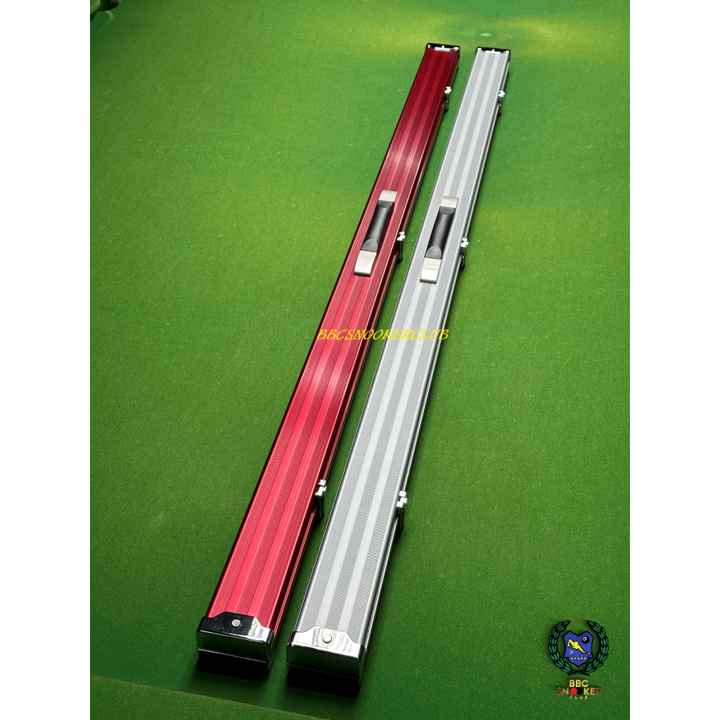 ALUMINIUM ONE PIECE SNOOKER CUE CASES ( RED & GRAY) | Shopee Malaysia