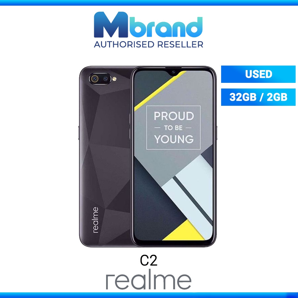 Realme C2 32GB + 2GB RAM 16GB + 2GB RAM 6.1 Inches 13MP Android ...