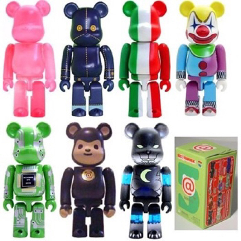 Bearbrick Be@rbrick Series 5 SF Pattern Thermo Animal Cute Horror Flag Medicom | Shopee Malaysia