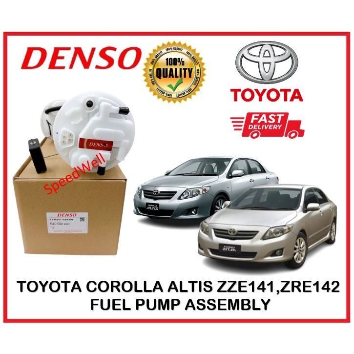 TOYOTA COROLLA ALTIS ZZE141,ZRE142 1.6,1.8,2.0 FUEL PUMP DENSO OEM ...