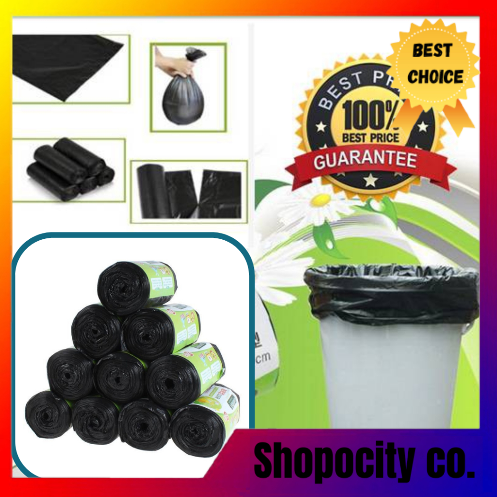 50x60cm A Roll Household Garbage Bags Eco-friendly Disposable Garbage ...