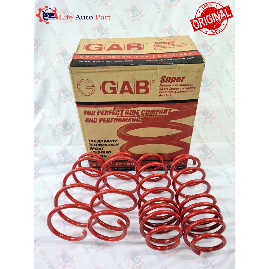 ORIGINAL GAB SPORT SPRING TOYOTA VIOS NCP93 | Shopee Malaysia