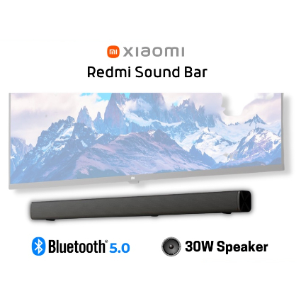 Redmi Soundbar TV Speaker Black Color (30W) Xiaomi Sound Bar Cinema ...