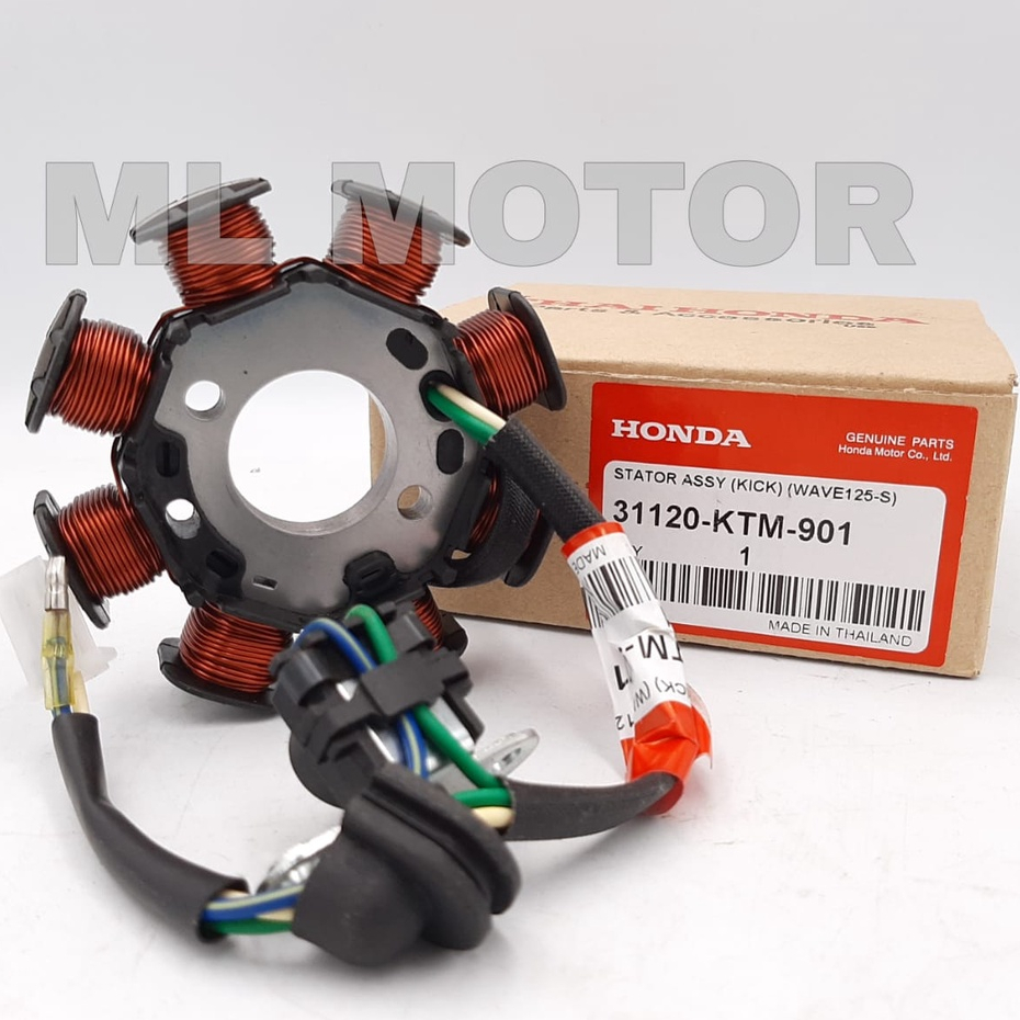 Stator Assy Honda Wave 125-S (Kick) | Shopee Malaysia