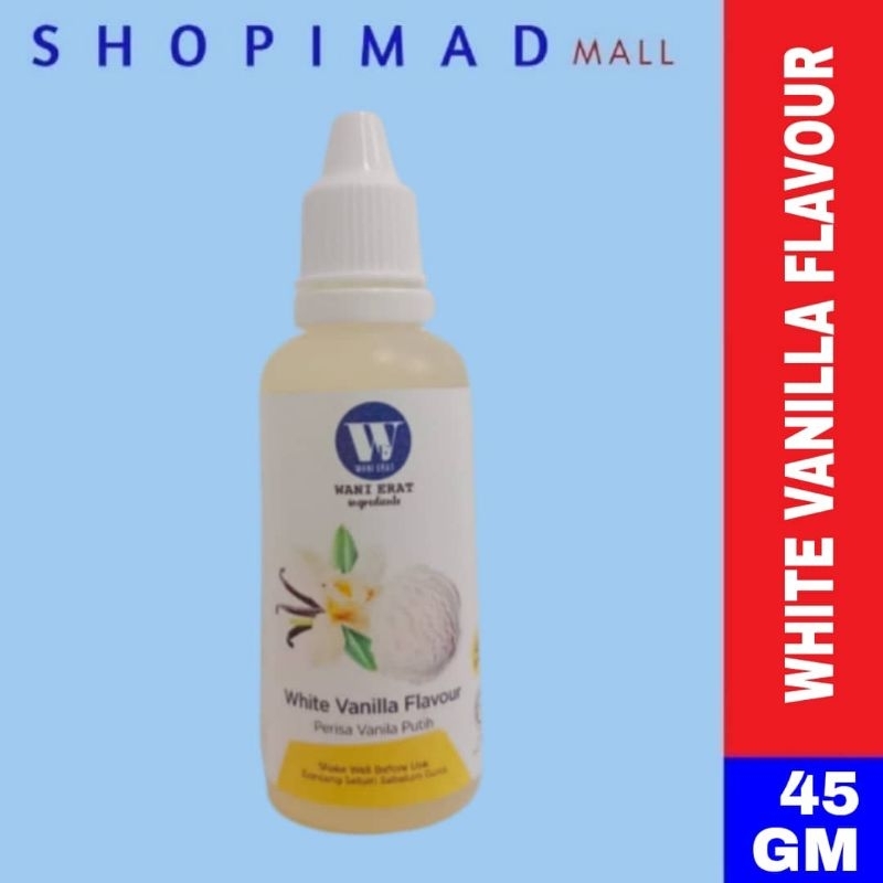 [45GM] WHITE VANILLA FLAVOR | PERISA VANILLA | BAKING FLAVORING ...