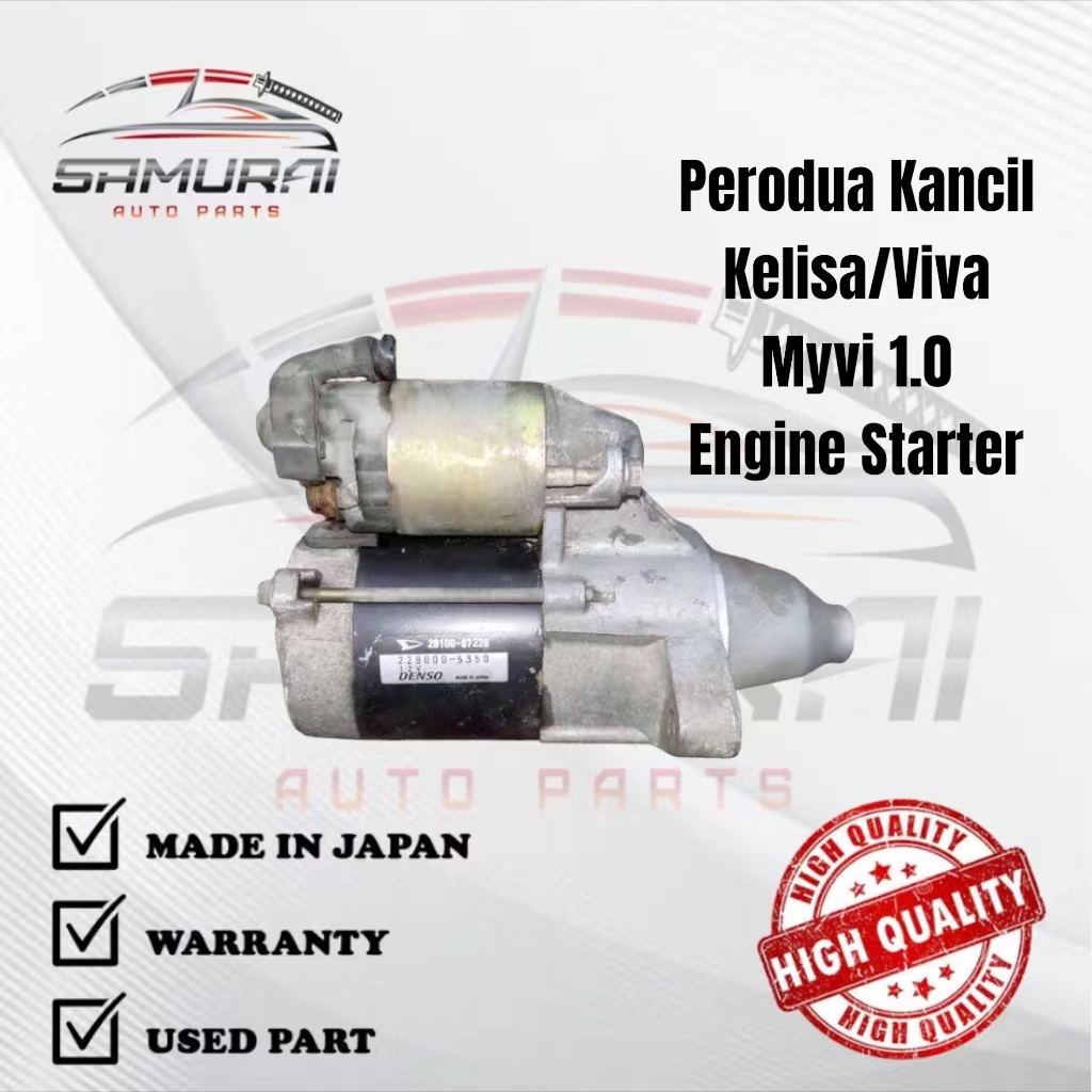 Perodua Kancil/Kelisa/Viva/Myvi 1.0 (Auto) For EF Engine Starter ...