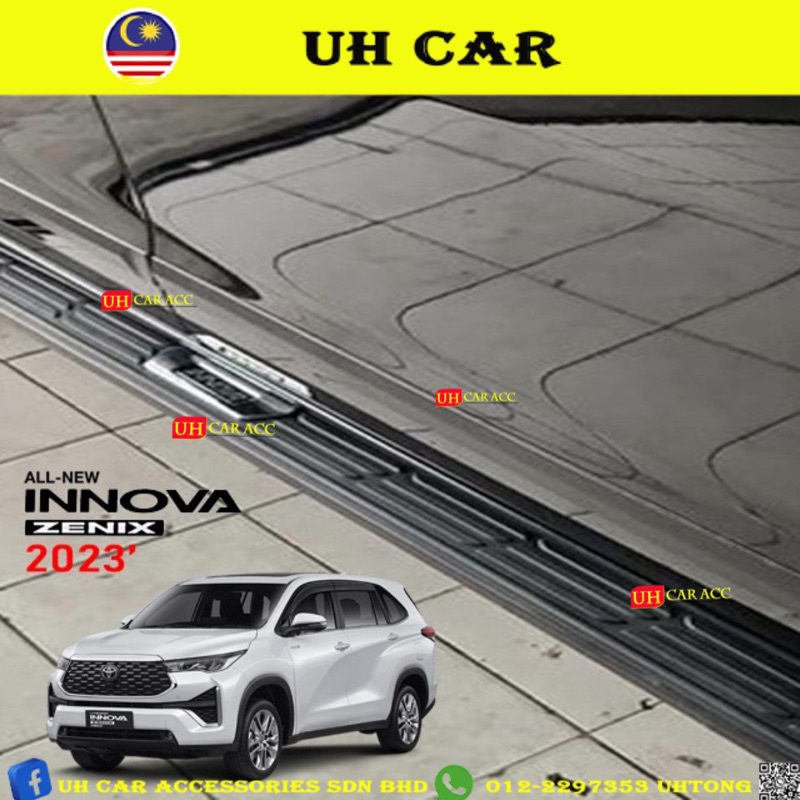 Toyota Innova Zenix 2023 Oriboard Running Board Side Step Side Door ...