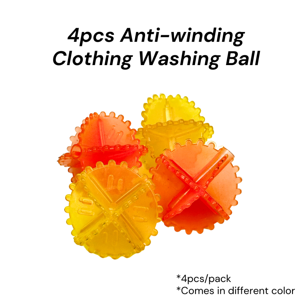 4pcs Anti-tangle Laundry Ball Magic Laundry Ball Washing Machine ...