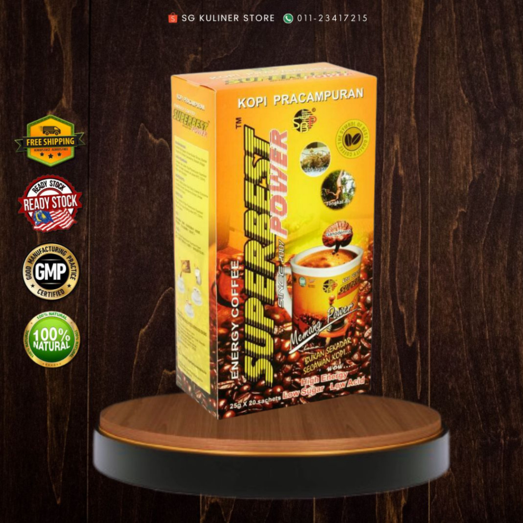 KOPI SUPER BEST POWER KOTAK ORIGINAL | Shopee Malaysia