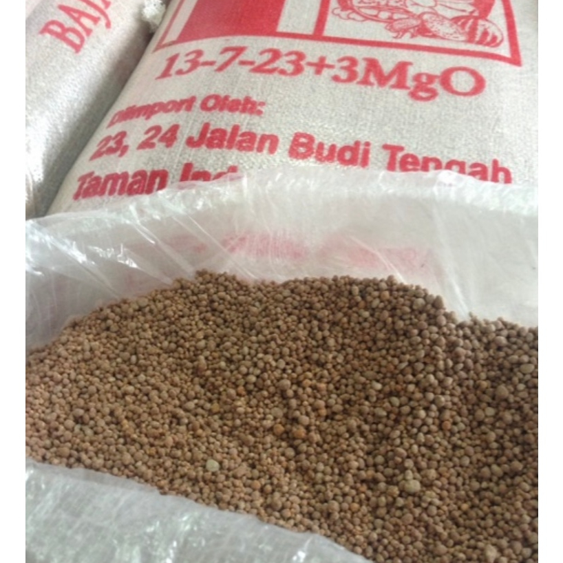 1kg /Baja NPK Red 13 7 23 + TE / Baja Menggalakkan Pengeluaran Bunga ...