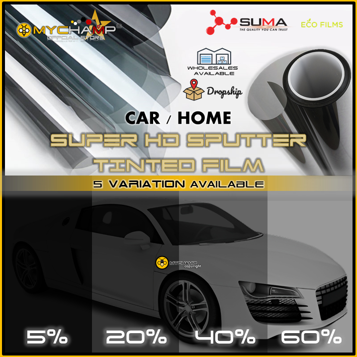 Super HD Sputter Tint Film Car Tinted House Tinted and Office Window ...