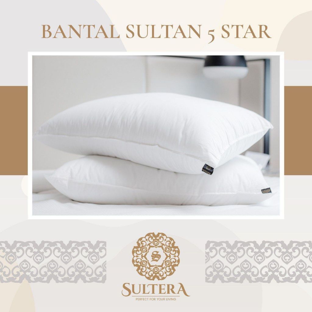 Bantal Hotel SULTERA | THE SULTAN 5 STAR PILLOW HOTEL Bantal Peluk ...