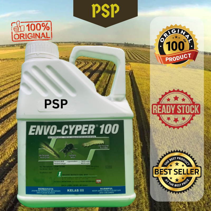 Envo Cyper 100 4L Cypermethrin 10% IMASPRO Racun Kumbang / Pest Control ...
