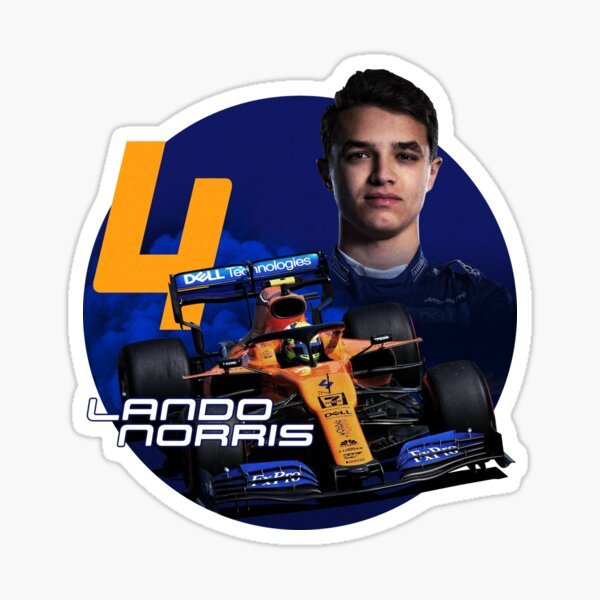 Lando Norris Stickers v1 | Shopee Malaysia