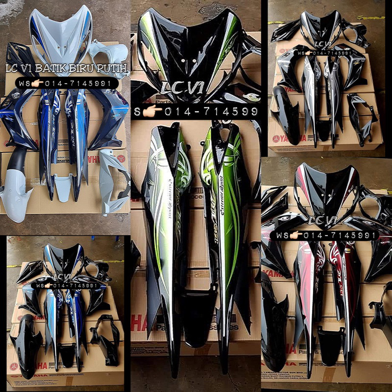 Coverset Lc v1 Batik | Shopee Malaysia