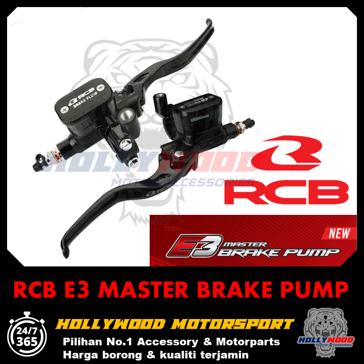 RCB E3 MASTER BRAKE PUMP 100% ORIGINAL RACING BOY MASTERPUMP LEFT RIGHT ...