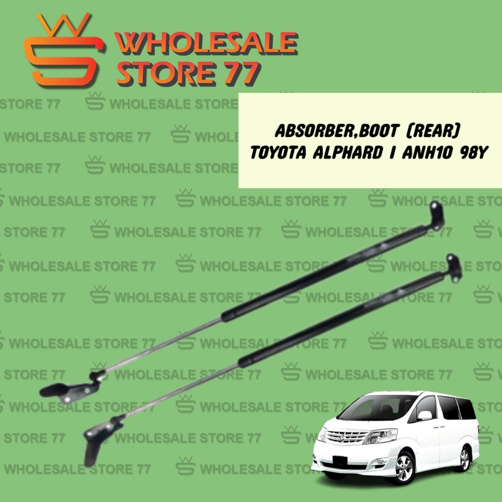 PROMOSI PRODUK BARU TOYOTA ALPHARD ANH10 REAR BONNET DAMPER ABSORBER ...