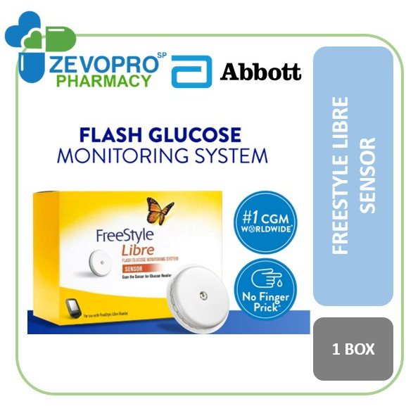 Abbott FreeStyle Libre Sensor 1s (Flash Glucose Monitoring, NO finger ...