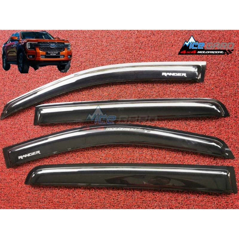 2022/23 FORD RANGER T9 DOOR VISOR | Shopee Malaysia