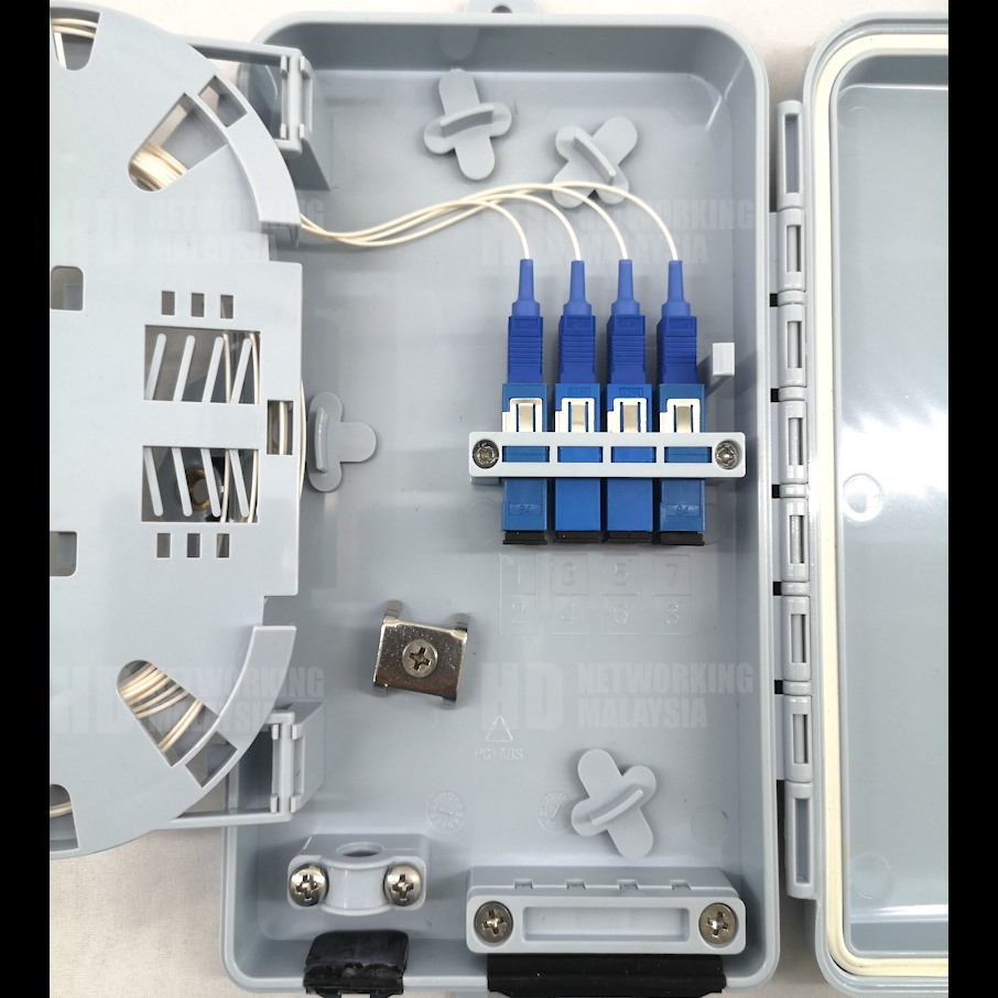 【Termination Box】Full Set 1/2/3/4 Port FTB Fiber Optic Outdoor ...