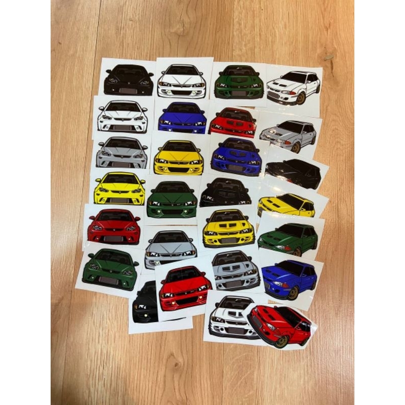 Proton Satria GTi NEO CPS UV sticker | Shopee Malaysia