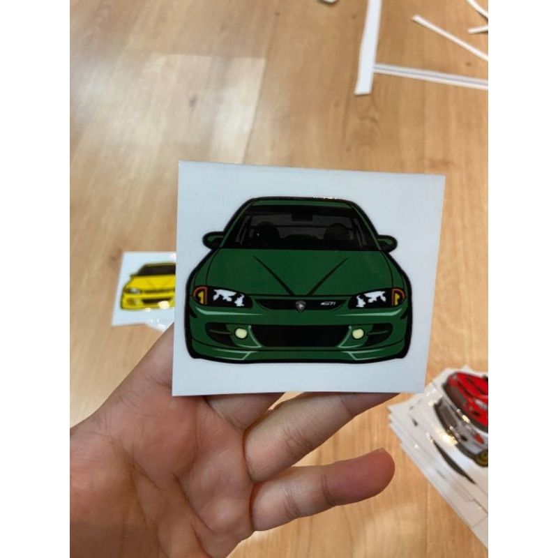 Proton Satria GTi NEO CPS UV sticker | Shopee Malaysia