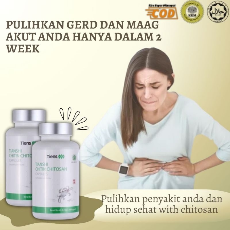 UBAT GERD DAN MAAG- CHITIN CHITOSAN- CHITOSAN ORIGINAL- UBAT REDAKAN ...