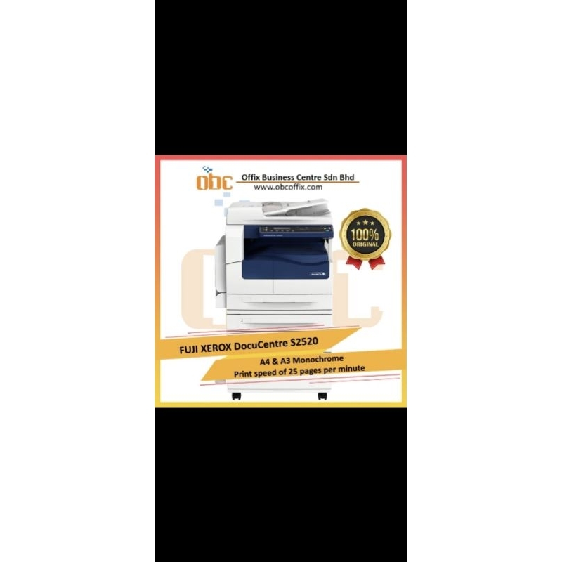 Fuji xerox s2520 copy machine | Shopee Malaysia