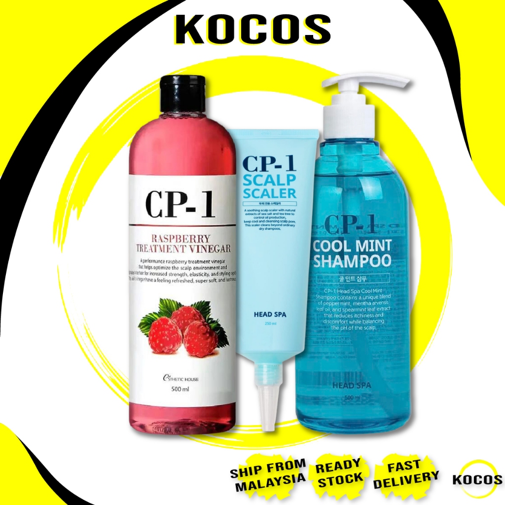 [CP-1] Rasberry Treatment Vinegar 500ml / Head Spa Scalp Scaler 250ml- STOK TERSEDIA DI MALAYSIA ...