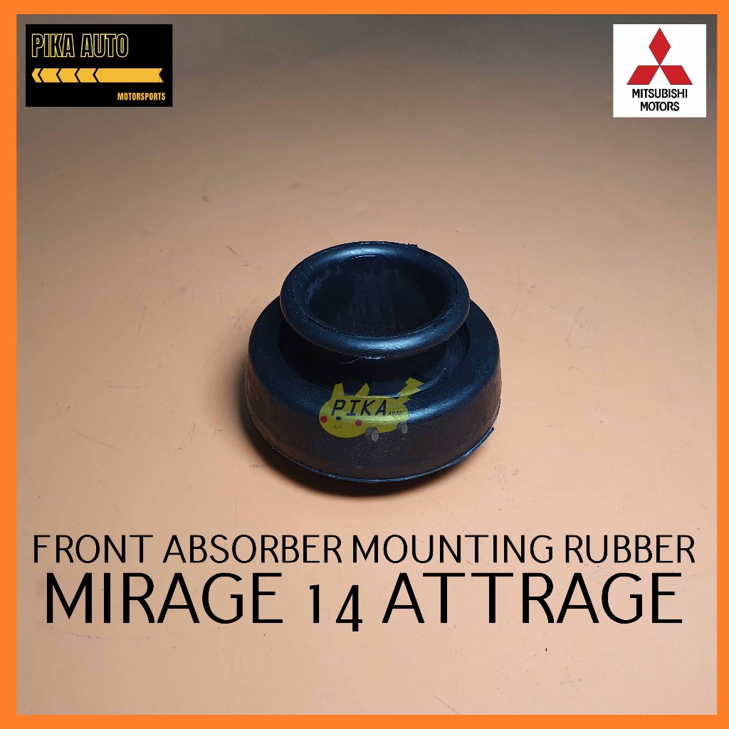 MITSUBISHI MOTORS MIRAGE 14 ATTRAGE FRONT ABSORBER MOUNTING RUBBER ...